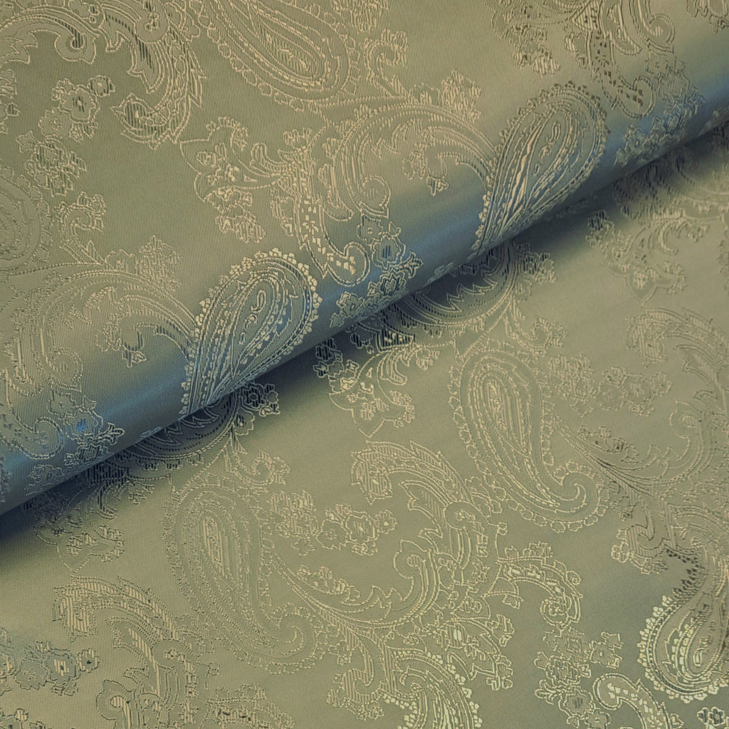 Paisley Lining - Olive | Fabric Focus Edinburgh – FabricFocus