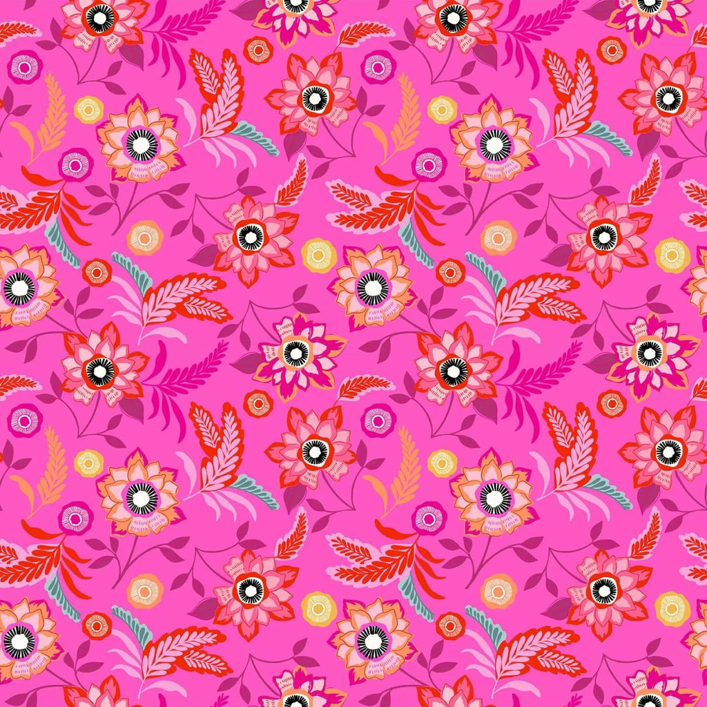 Memories - Mayflower Hot Pink 1425-E | Fabric Focus Edinburgh – FabricFocus